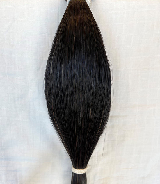 Natural Black Horse Tail Hair – mmhorsehair